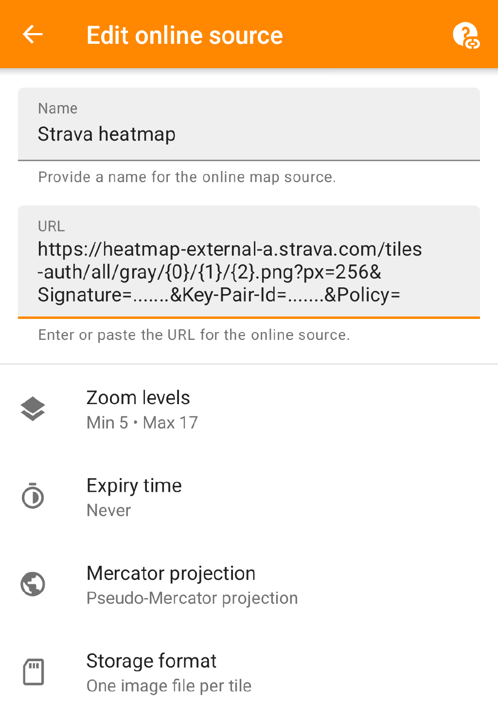 Setting up Strava Heatmap in OsmAnd
